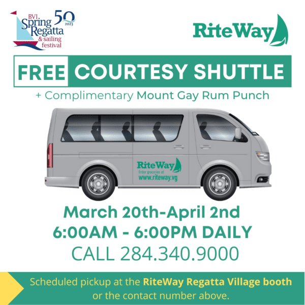 Schedule Of Events | BVI Spring Regatta & Sailing Festival