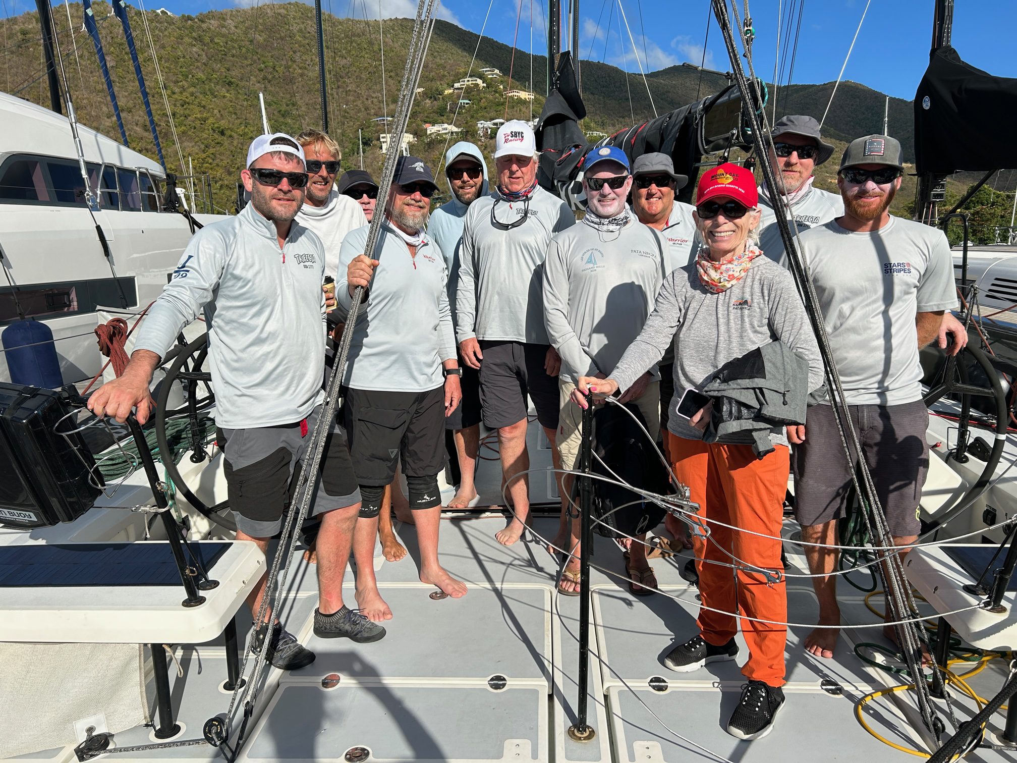 One Very Small Woman with Big Skills Helms BVI Spring Regatta for First ...