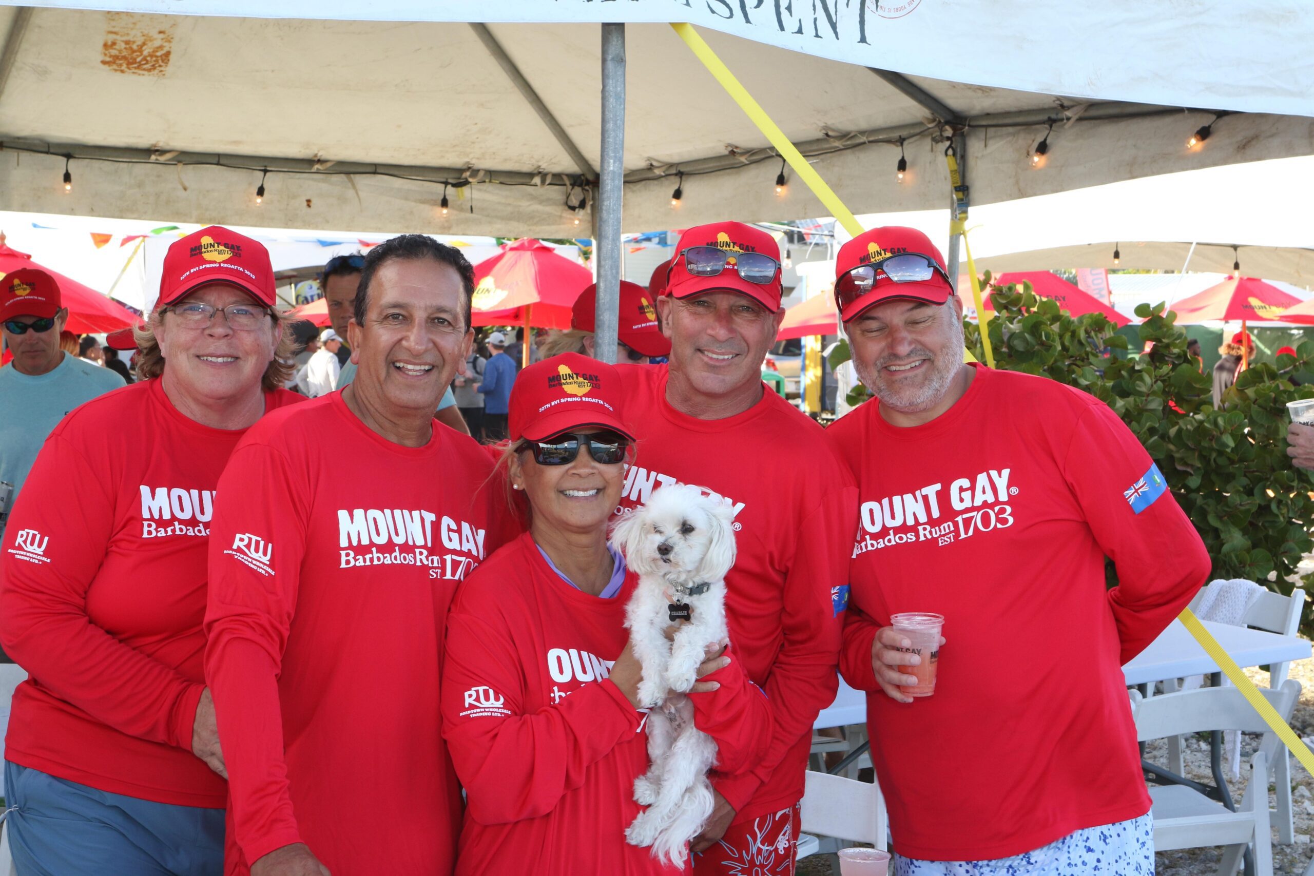 Rockin' Red Caps! Thank You Mount Gay Rum! | BVI Spring Regatta & Sailing Festival