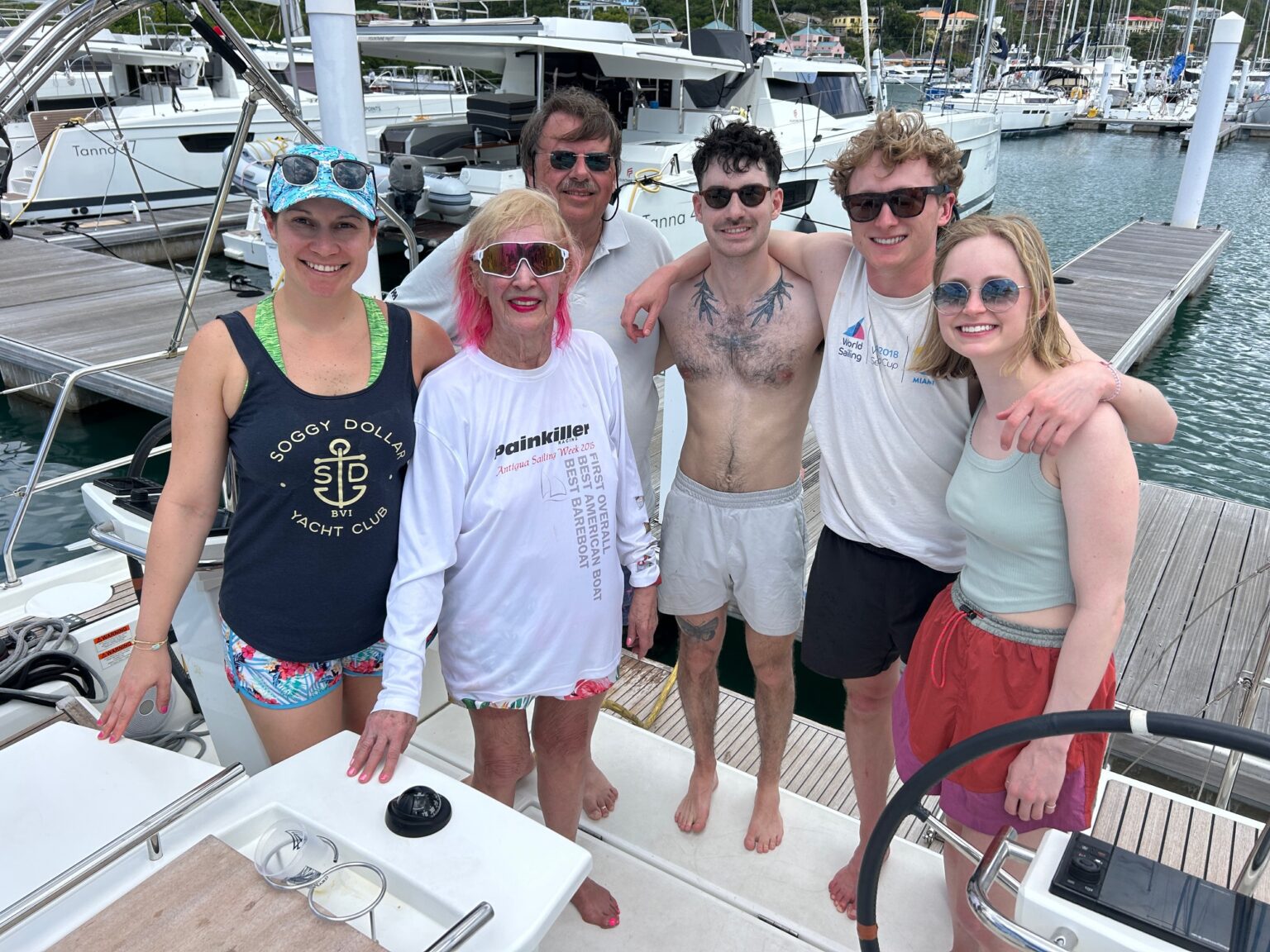 On the Docks at Nanny Cay | BVI Spring Regatta & Sailing Festival